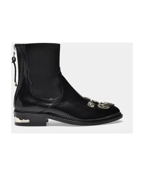 Toga Chelsea Boots With Embellished Detailing