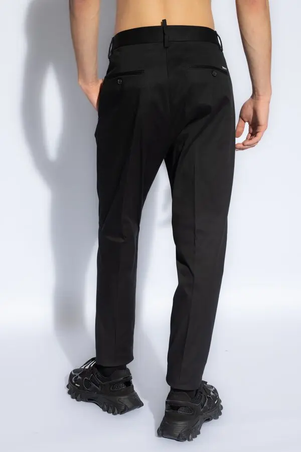 Dsquared2 Pleated Front Tapered Trousers
