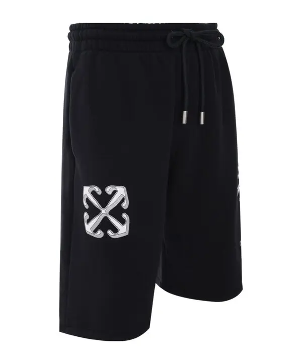 Off-White Graphic Print Dragon Shorts