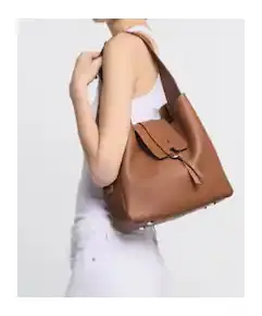 Hogan Trend Hobo Shoulder Bag - Brown