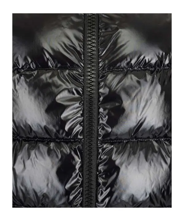 Herno Glove Detailed Down Jacket With Logo