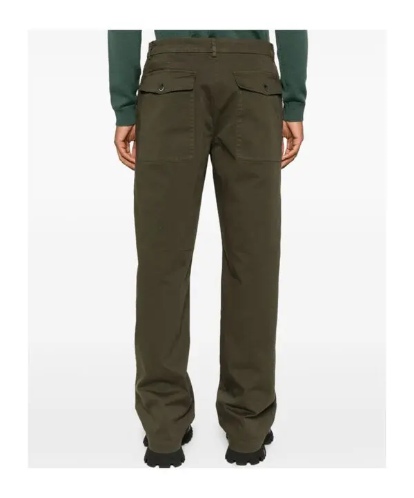 Barena Venezia Casual Button And Zipper Pants - Black
