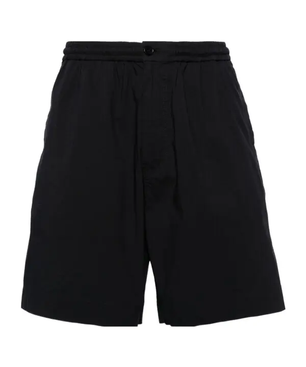 Aspesi Relaxed Fit Bermuda Shorts - Black