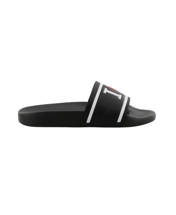 Dolce & Gabbana Logo Detail Flat Sandals