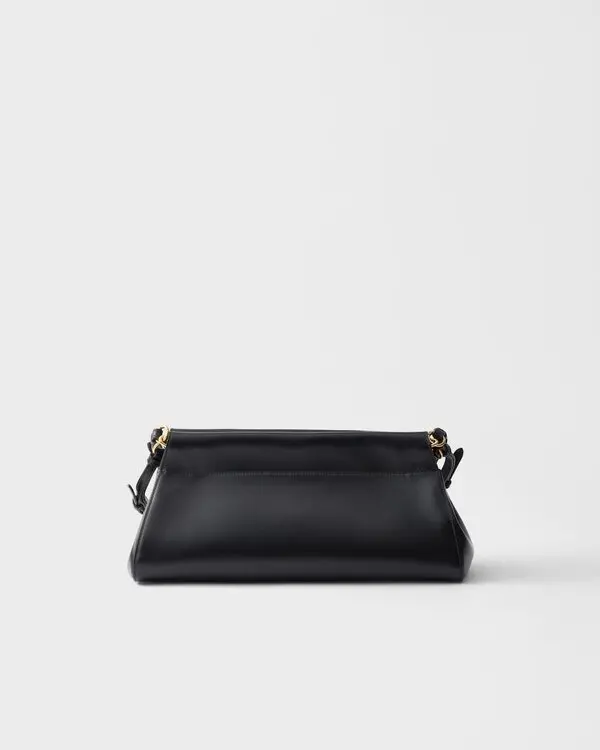 Prada Enchainé Medium Shoulder Bag - Black