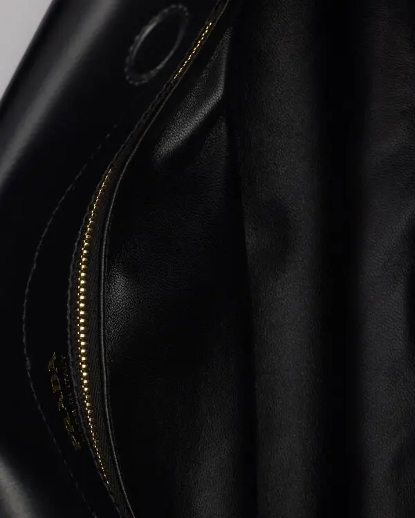Prada Enchainé Medium Shoulder Bag - Black
