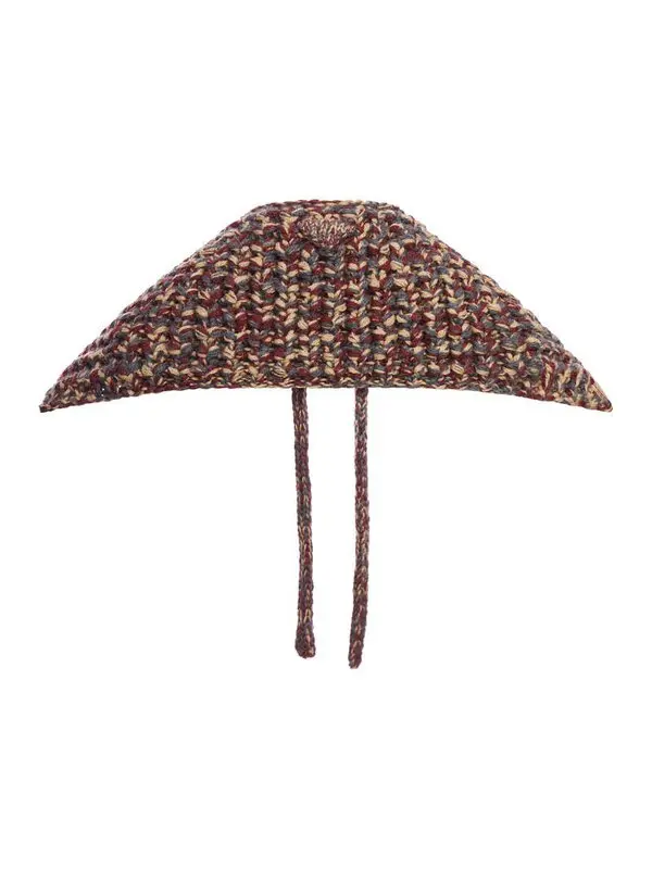 Prada Woven Knitted Scarf