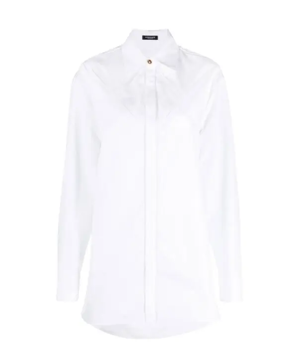 Versace Cut Out Long Sleeve Shirt