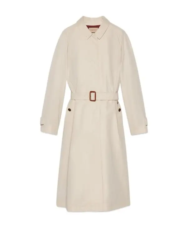 Gucci Gabardine Trench Coat - No
