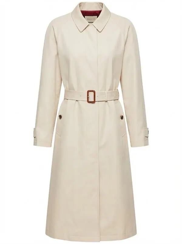 Gucci Gabardine Trench Coat