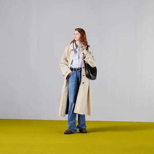 Gucci Gabardine Trench Coat