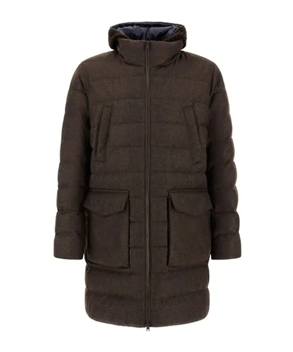 Herno Hooded Down Jacket - Black