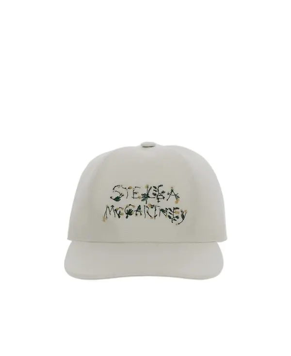 Stella McCartney Embroidered Logo Baseball Cap