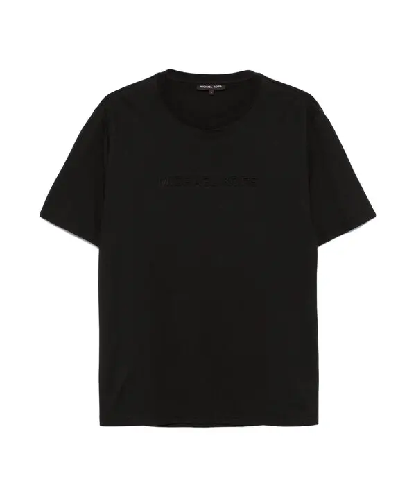 Michael Kors Logo-embossed T-shirt - Black