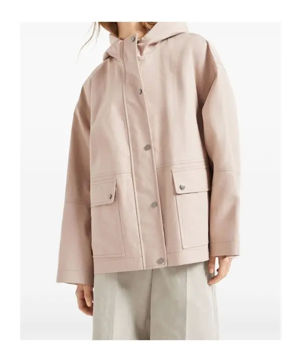 Brunello Cucinelli Water-resistant Canvas Jacket - Nude