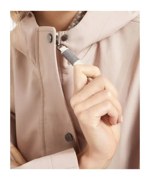 Brunello Cucinelli Water-resistant Canvas Jacket - Nude