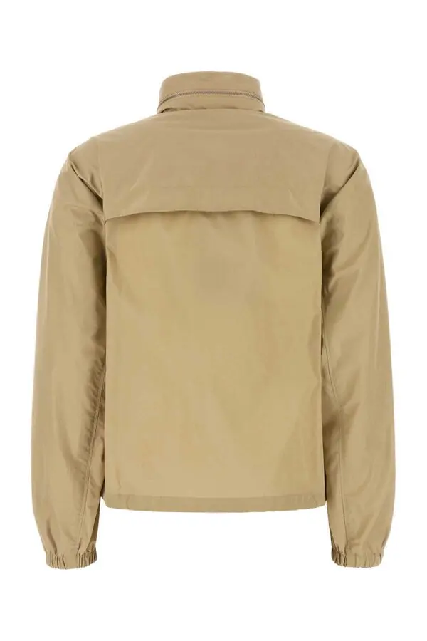 Burberry Logo-badge Zip-up Jacket