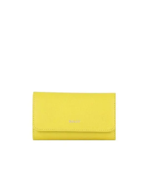 Bally Logo Details Key Bag - Yellow