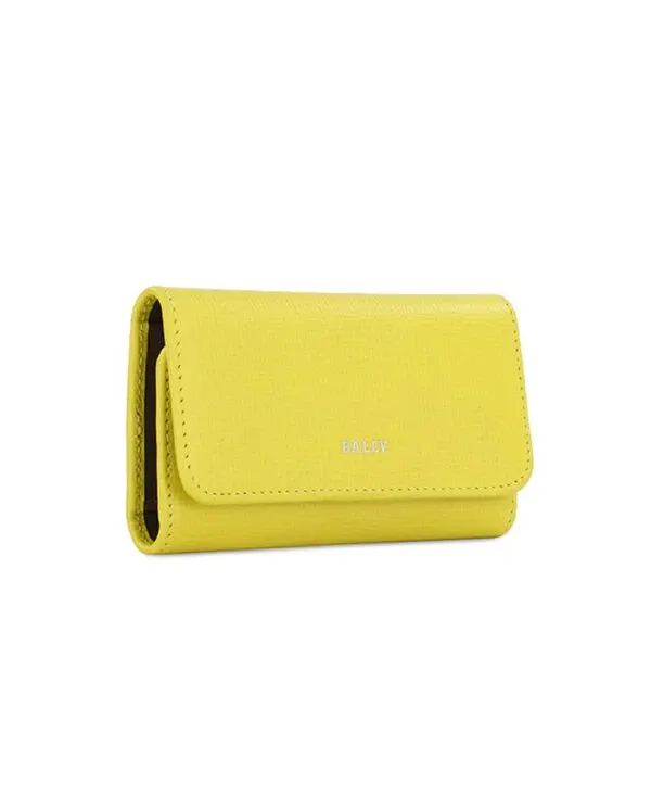 Bally Logo Detail Key Holder - Yellow