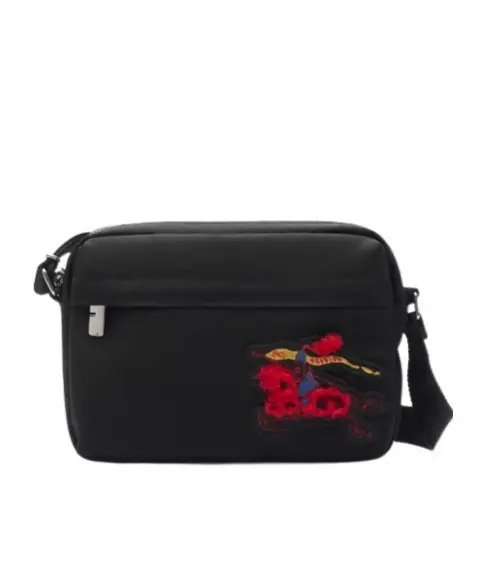 Burberry Ekd Crossbody Bag - Black