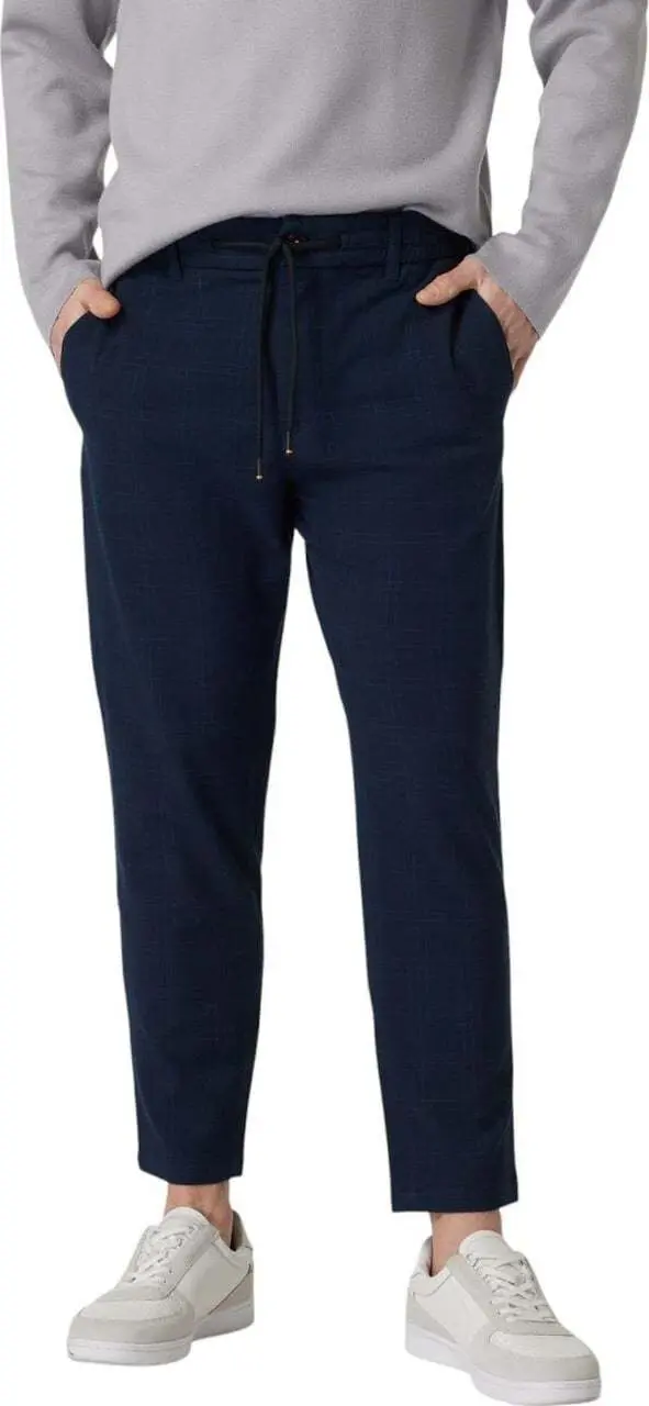 Hugo Boss Elasticated-waist Tapered Chinos