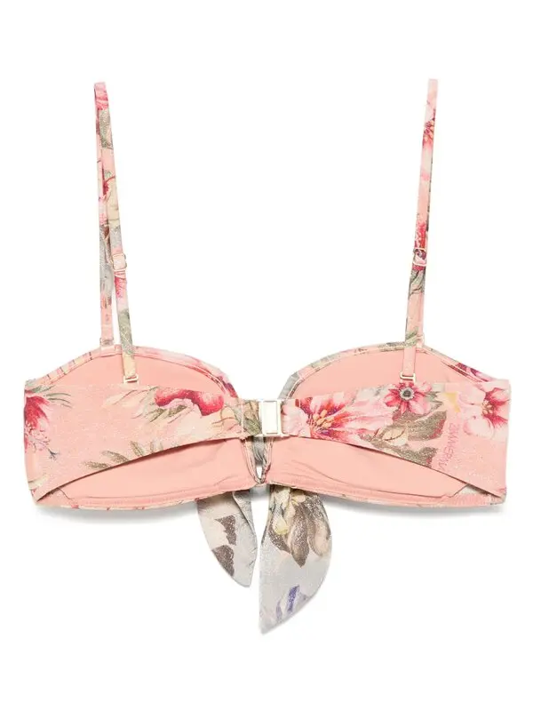 Zimmermann Coco Scarf Tie Bikini Top