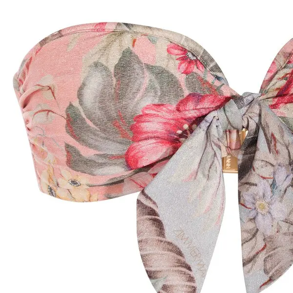 Zimmermann Coco Scarf Tie Bikini Top
