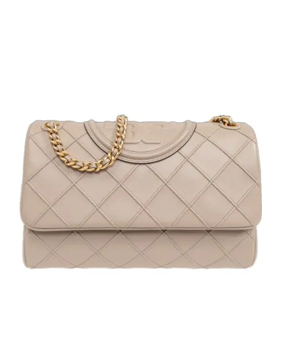 Tory Burch Fleming Convertible Shoulder Bag - Brown