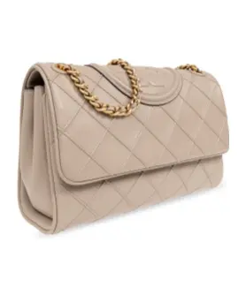 Tory Burch Fleming Convertible Shoulder Bag - Brown
