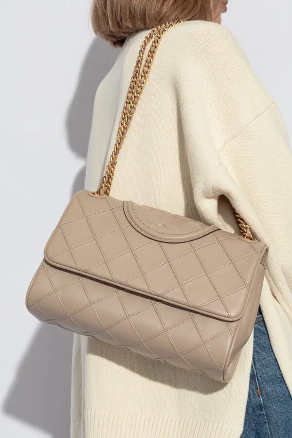 Tory Burch Fleming Convertible Shoulder Bag - Brown