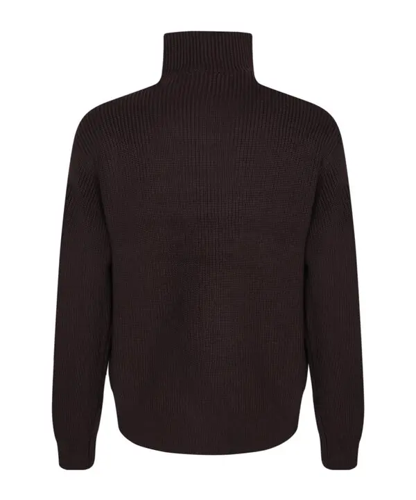 Officine Générale Half-zip High Collar Knitwear