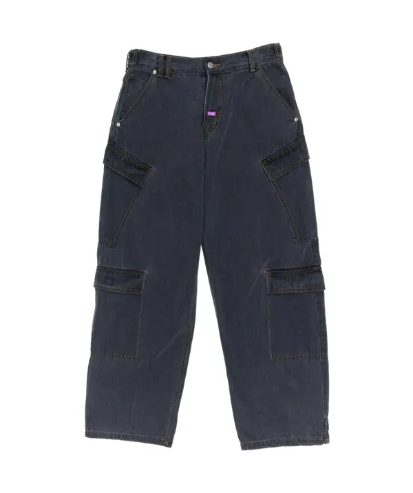 P.A.M. Belt-loop Cargo Jeans - Black