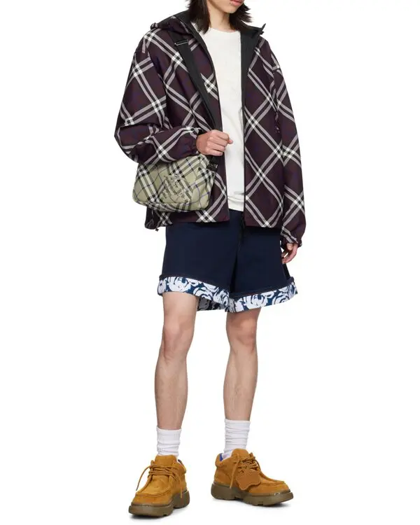 Burberry Checked Logo Crossbody Bag