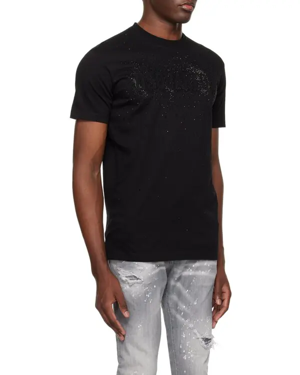 Dsquared2 Logo Embellished Crewneck T-shirt