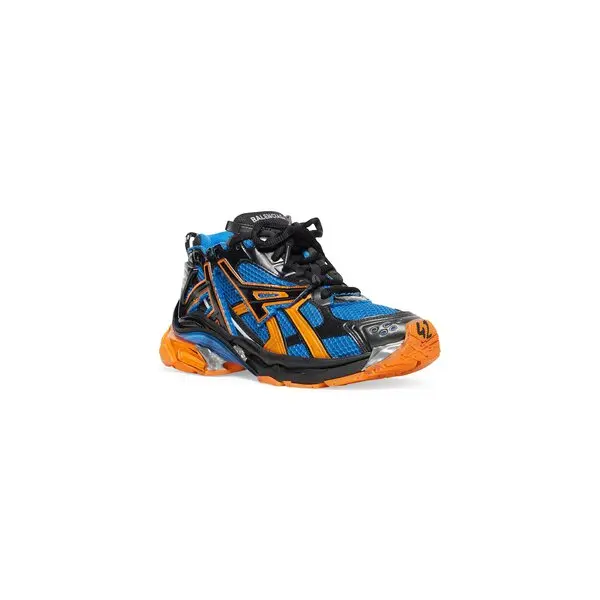 Balenciaga Round Toe Low-top Sneakers - Black