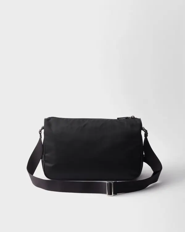 Prada Re-nylon And Saffiano Leather Shoulder Bag