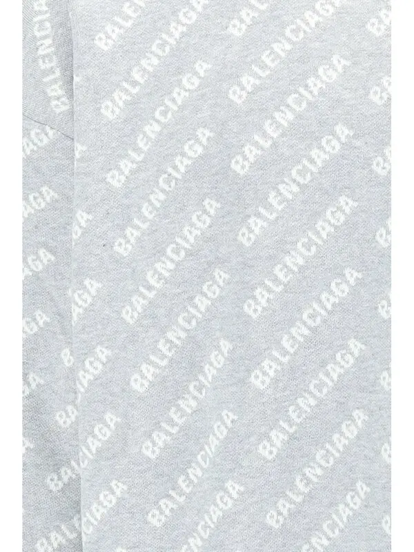 Balenciaga Allover Logo Knit Jumper