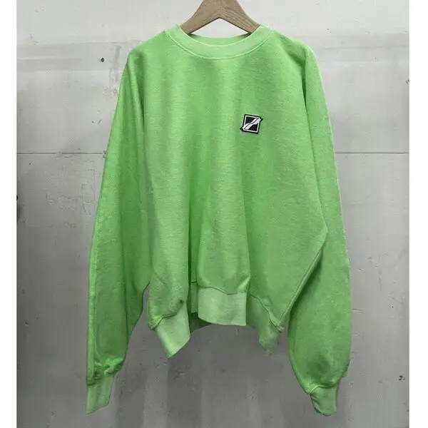We11Done Logo Print Relaxed Fit Sweatshirt