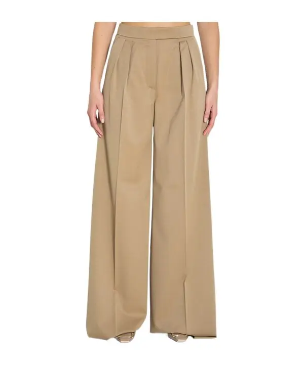 Max Mara Wide-leg Pleated Trousers
