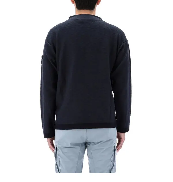 Stone Island Logo Patch Crewneck Jumper