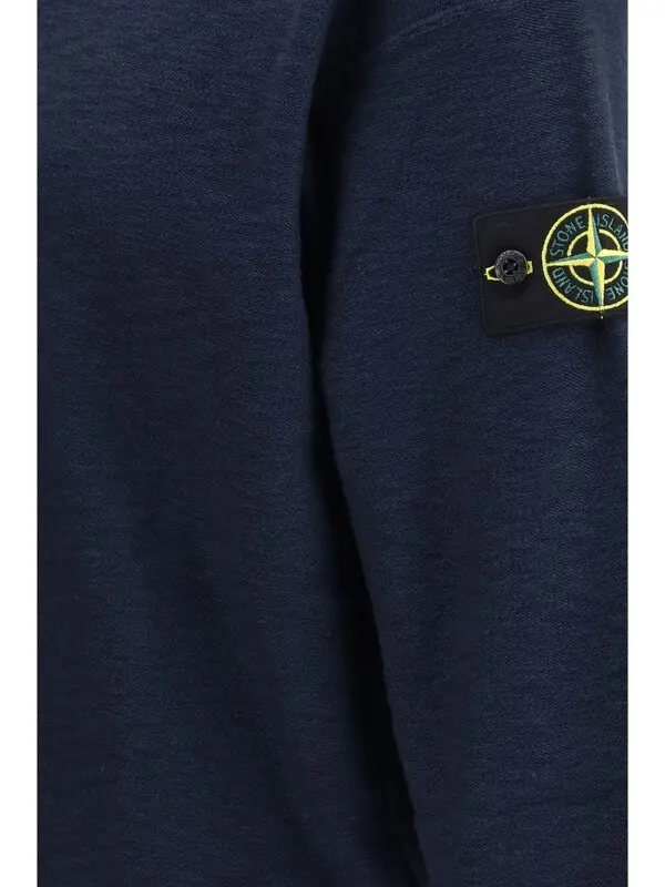 Stone Island Logo Patch Crewneck Jumper