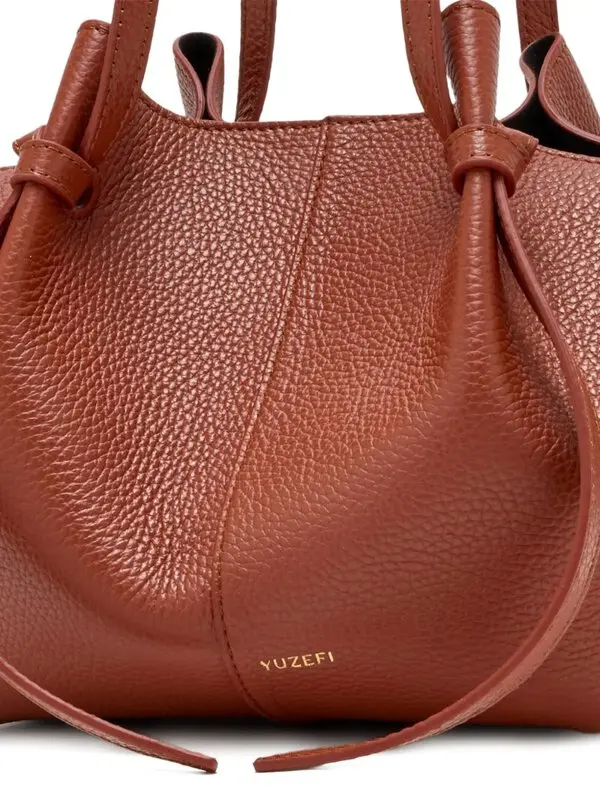 Yuzefi Knotted Handle Tote Bag - Maple