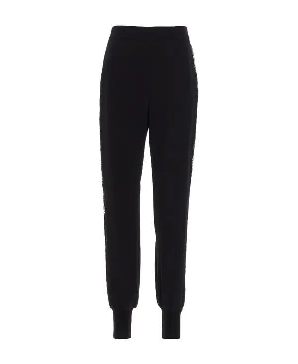 Stella McCartney Lace Trimmed Tapered Trousers