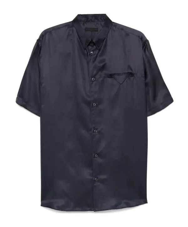 Prada Short-sleeved Buttoned Shirt
