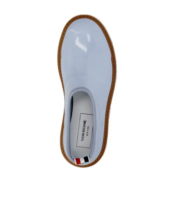 Thom Browne Round Toe Slip-on Boots - Blue