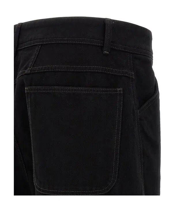 LEMAIRE Twisted Workwear Pants - Black