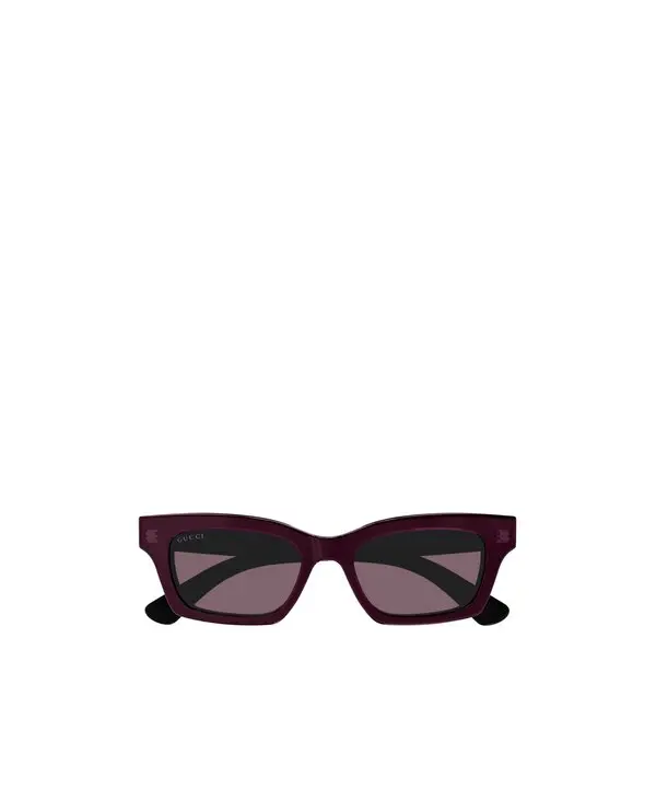 Gucci Cat-eye Frame Sunglasses - Black/violet