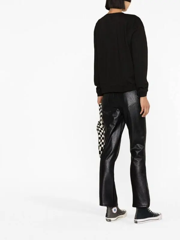 Kenzo Boke Flower Logo Embroidered Crewneck Sweatshirt