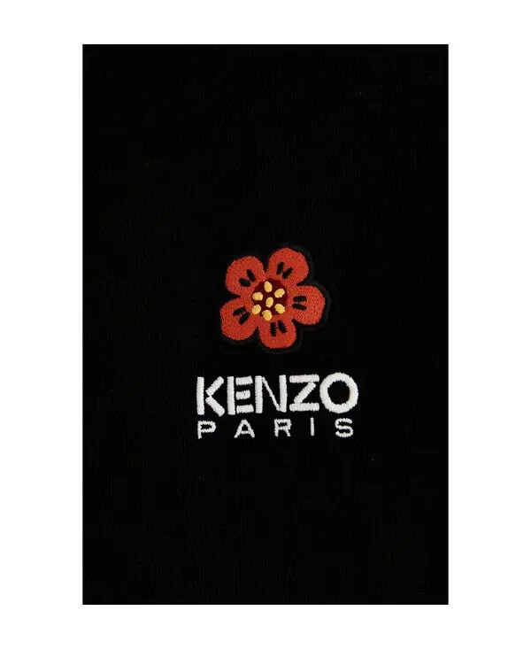 Kenzo Boke Flower Logo Embroidered Crewneck Sweatshirt