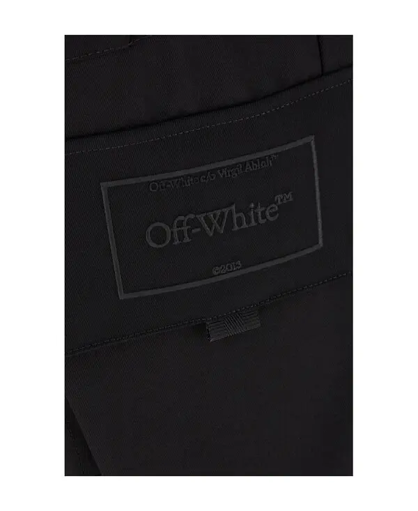 Off-White Cargo Trousers - Black